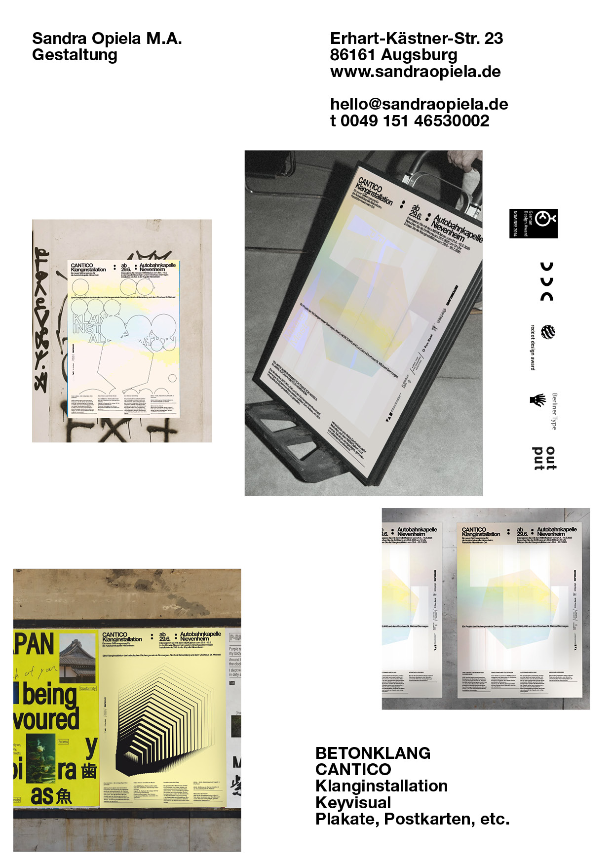 Sandra Opiela M.A. Gestaltung